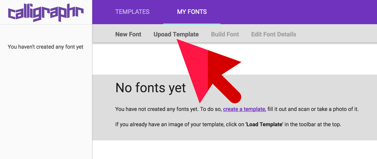 Calligraphr - How to create your first font.